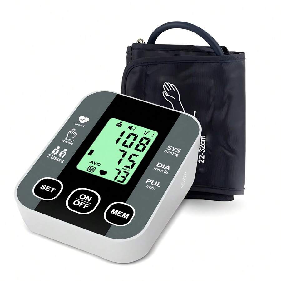 Portable Arm Blood Pressure Monitor Pressure Sensor Monitor BP ...