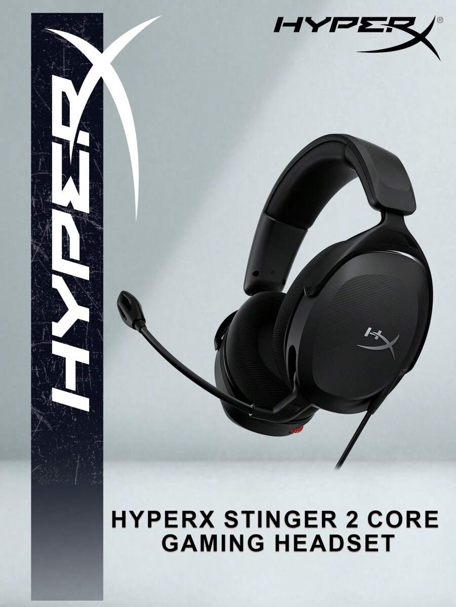 HyperX Original HyperX Cloud Stinger 2 Core Gaming Headset Gaming-Grade Wire Headphone With ...