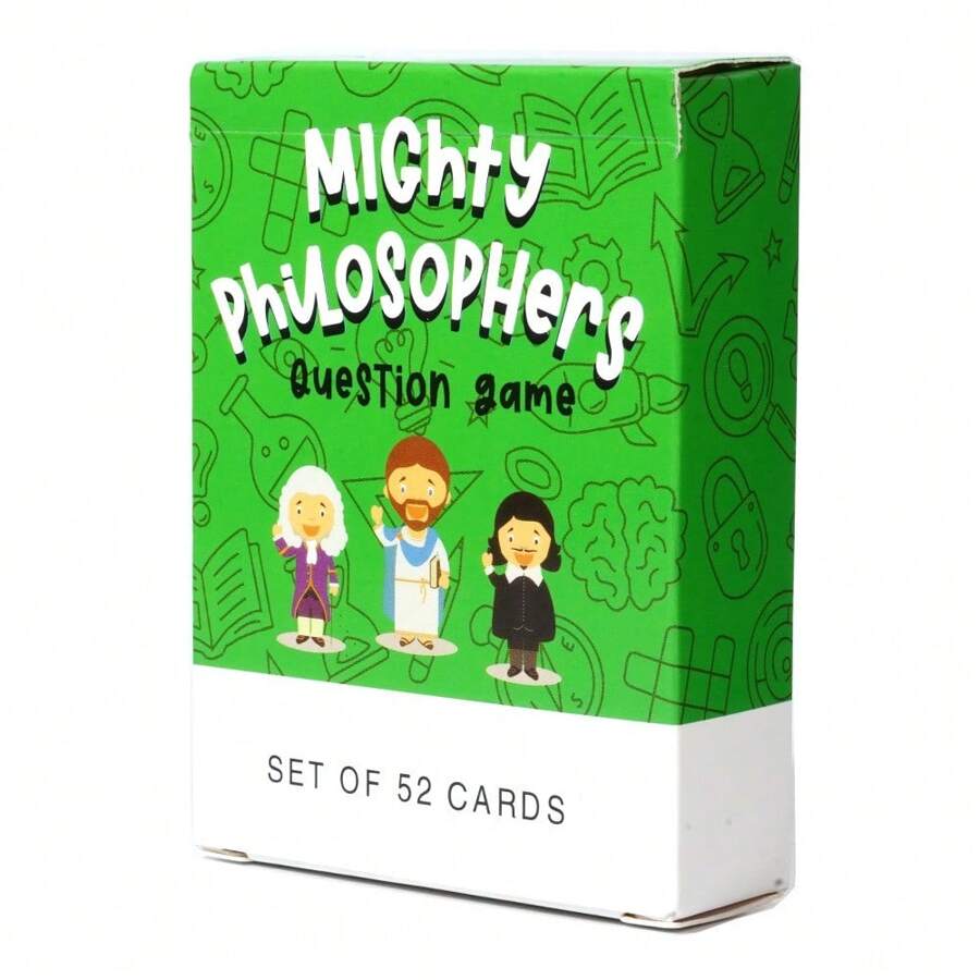 Mighty Philosophers Question Deck, Take Turns Asking And Answering ...
