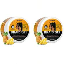 GOIPLE 2pcs Extra Hold Braid Gel – Frizz Control & Long-Lasting Hold ...