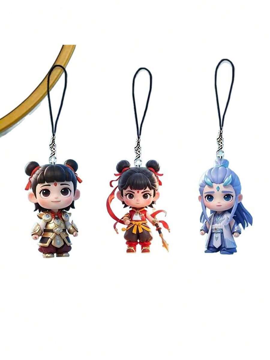 Nezha And Ao Bing From Nezha: Birth Of The Demon Child Movie Themed ...