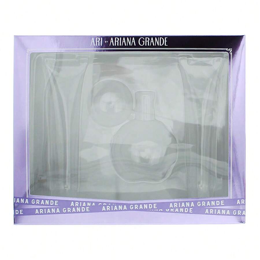 Ariana Grande Ari Eau De Parfum 100ml, Body Lotion, Shower Gel Gift Set ...