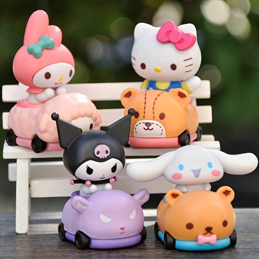 Sanrio 1 Pc Sanrio Racing Series Blind Box - Hello Kitty, Kuromi, My ...