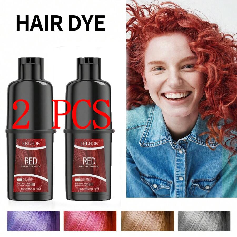 DIY Long-Lasting And Easy To Color Hair Shampoo,Covers Gray Hair,Long ...