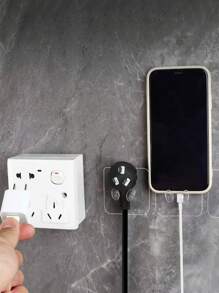 Plug Holder Hook, Adhesive Plug Organizer Hooks For Kitchen, Multi ...