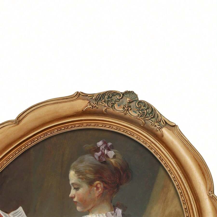 11x14 Frame Baroque Oval Frame 11 X 14 Vintage Picture Frames Fit ...