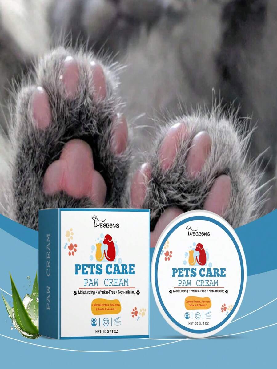 Pet Paw Maintenance Cream, Dog And Cat Deep Moisturizing Feet Soles And ...