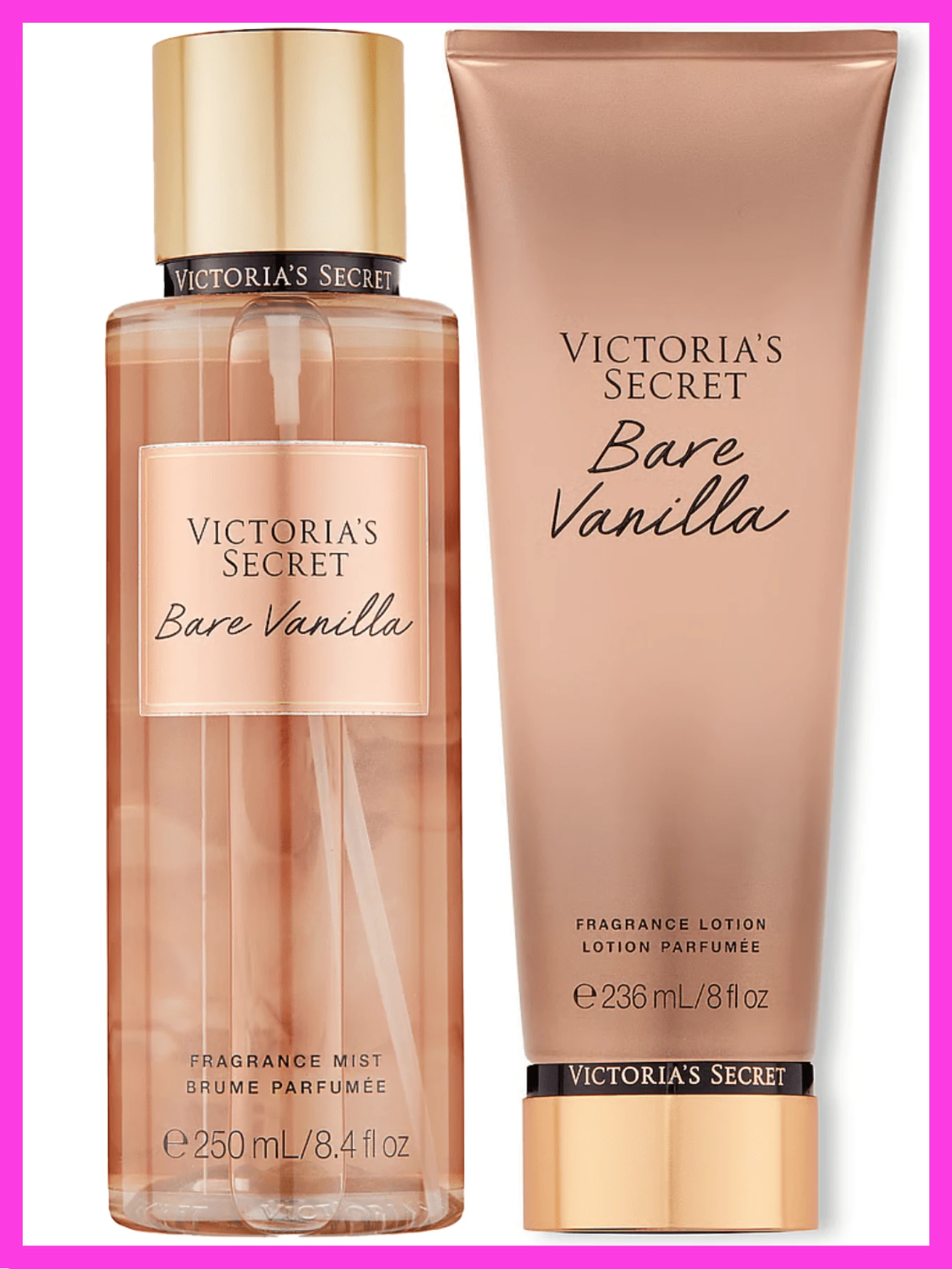 Kit Perfume Feminino Victorias Secret Midnight Bloom Creme Hidratante ...