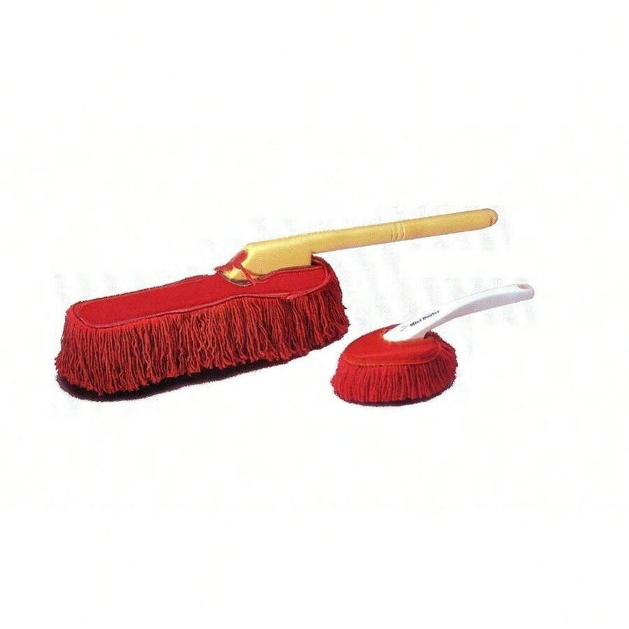 California Car Duster Wooden Handle With Mini Dash Duster Kit | SHEIN USA
