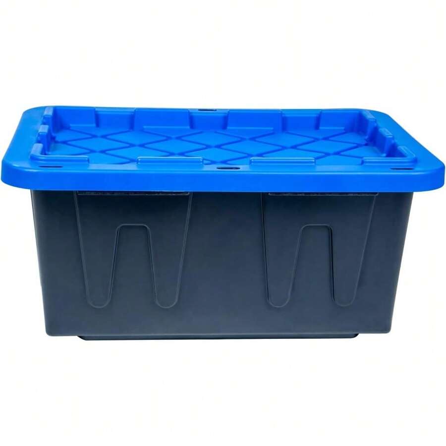 17-Gallon Storage Containers - Tough With Lids Durable Stackable - Keep ...
