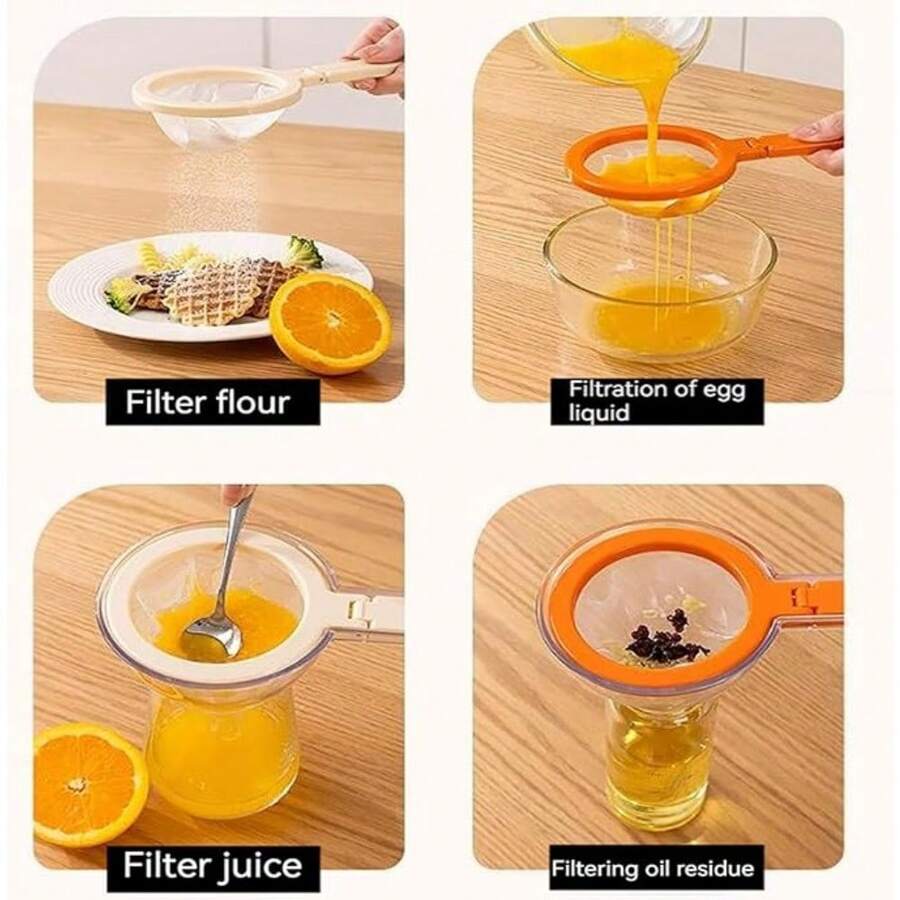 1PC Kitchen Household Funnel Screen 2-In-1 Set Of Multi Functional ...