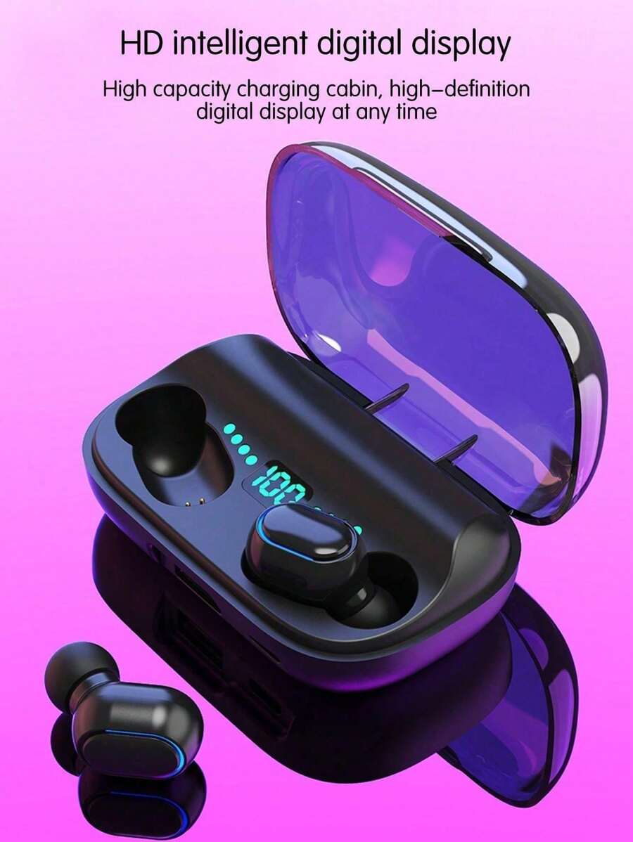 TWS Bluetooth Earphones, High Capacity, HD Display, Noise Cancelling ...