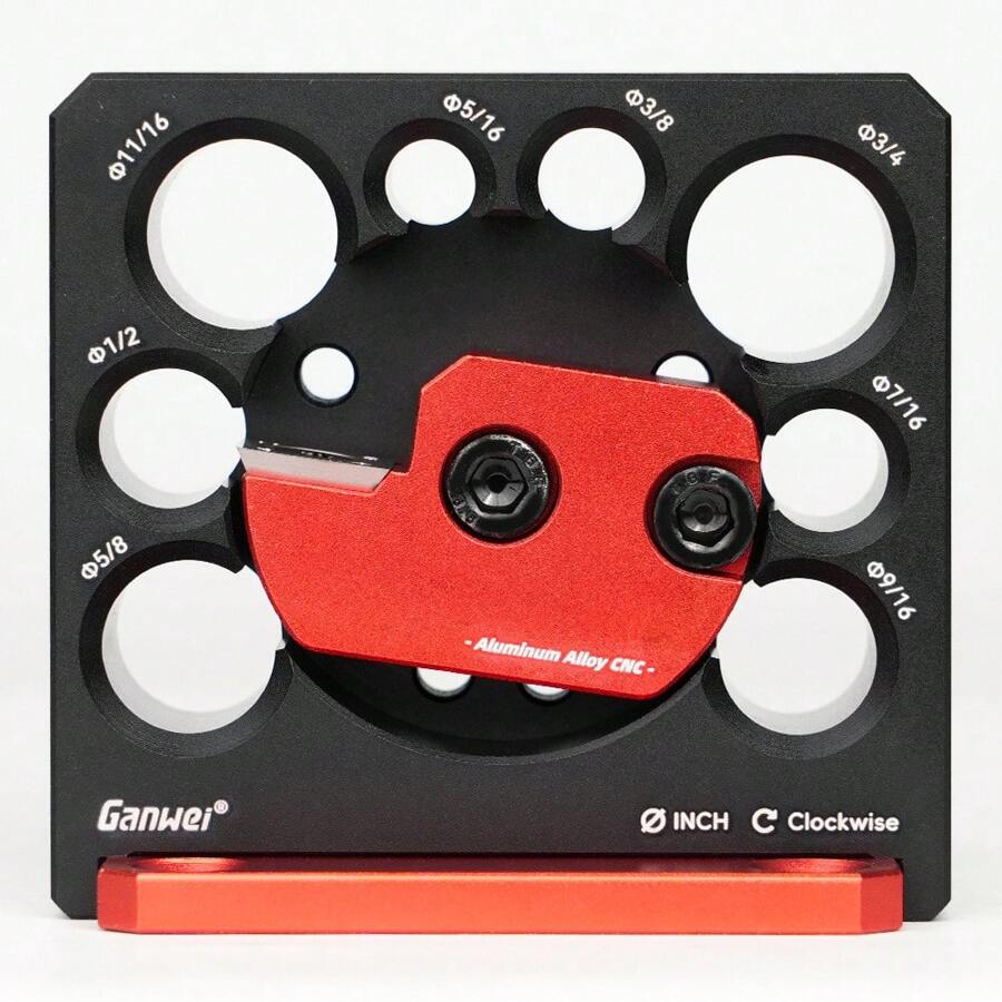 8-Hole Drill Rotary Round Tool, Adjustable Round Wooden Rod ...