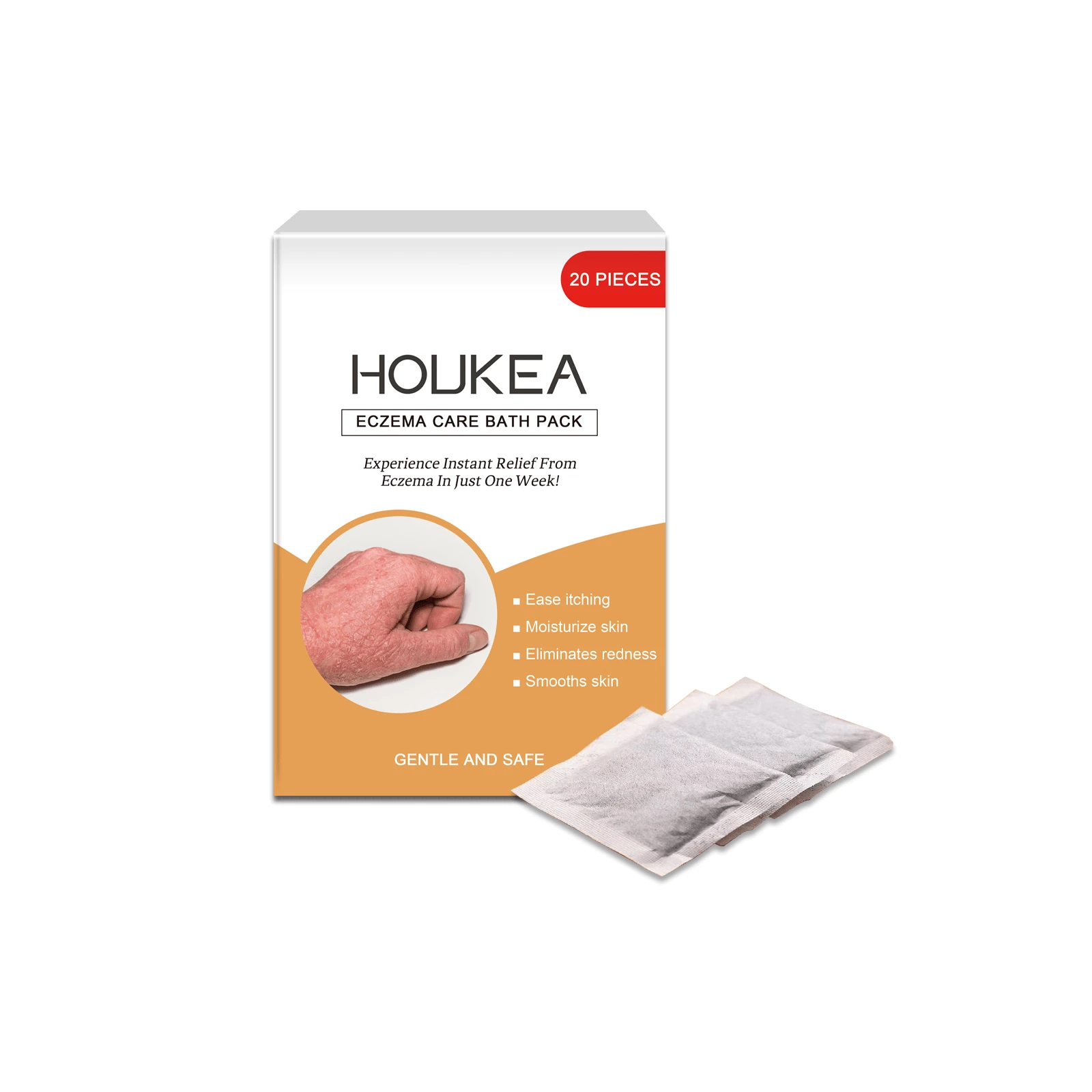 Houkea Skin Care Bath Pack Gently Moisturizes Soothes And Improves Skin ...