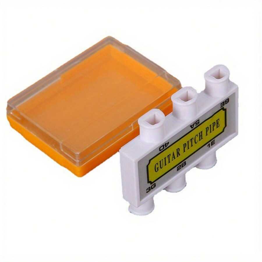6 Hole Tunable Pipe Folk Guitar Tuning Pipe Key Tuning Pipe Musical Instrument Tuner Wholesale 