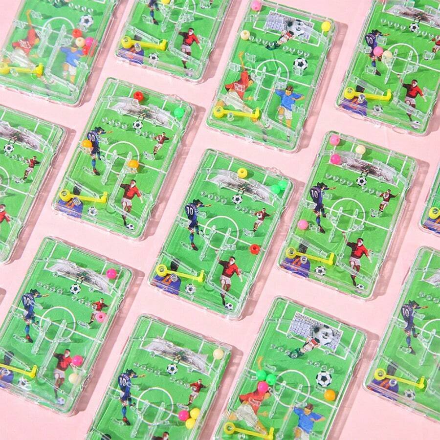 30PCS Mini Pinball Machine Football Maze Puzzles Pinball Games Soccer ...