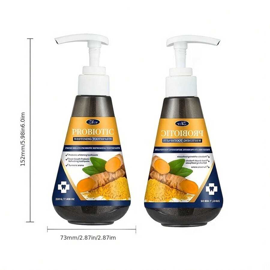 Ginger-Infused Toothpaste, Whitening & Fresh Breath, Teeth ...