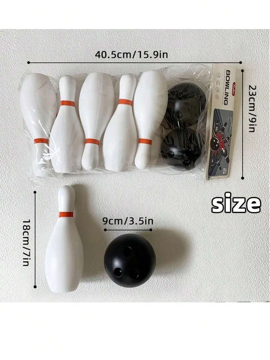 10pcs/Set Bowling Toy Set, Children Sports Toy For Indoor And Outdoor ...