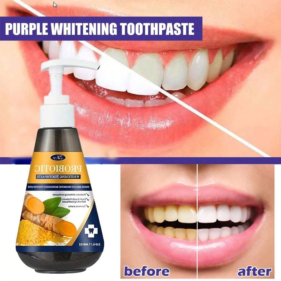Ginger-Infused Toothpaste, Whitening & Fresh Breath, Teeth ...
