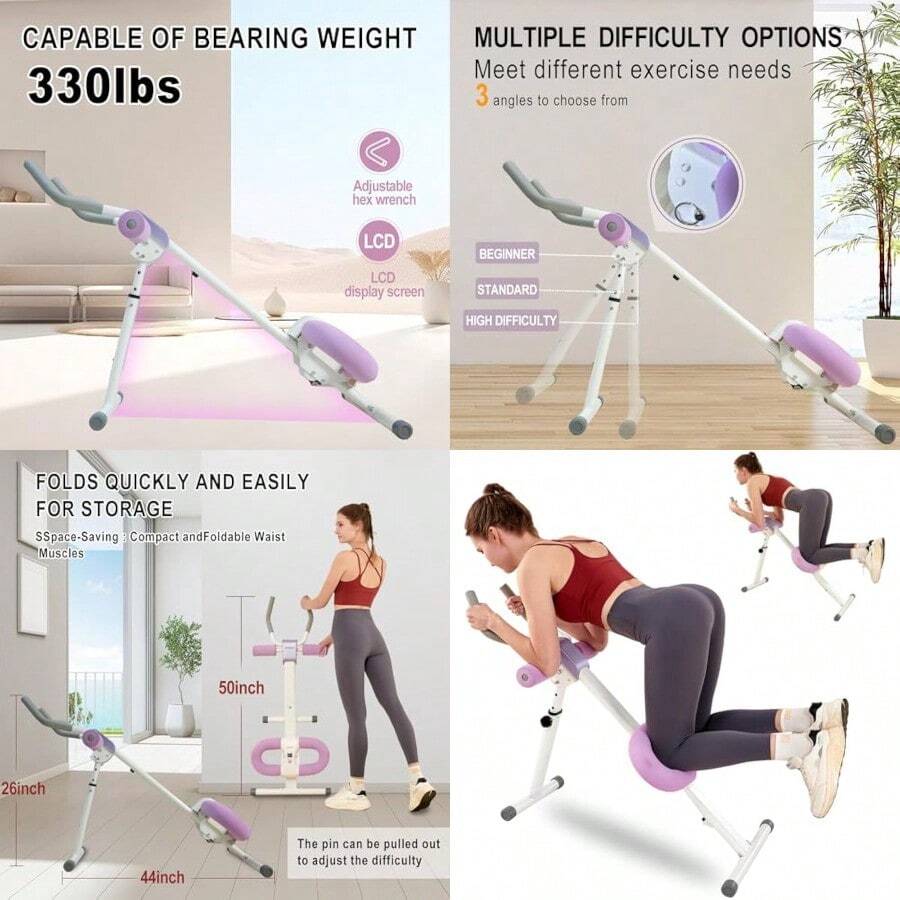 Ab Workout Equipment Ab MachineAbdominal Exercise Machine Ab Ttrainer ...