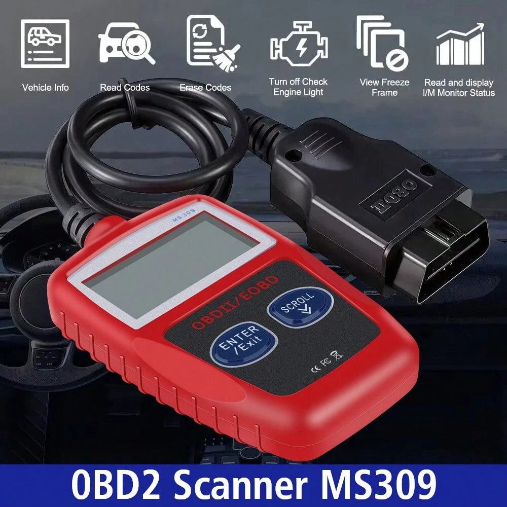 Outil de diagnostic automobile 16 broches OBD 2, lecteur de codes d ...