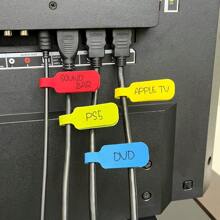 Cable Ties With Writable Feature - Durable Cable Labels For Organizing ...