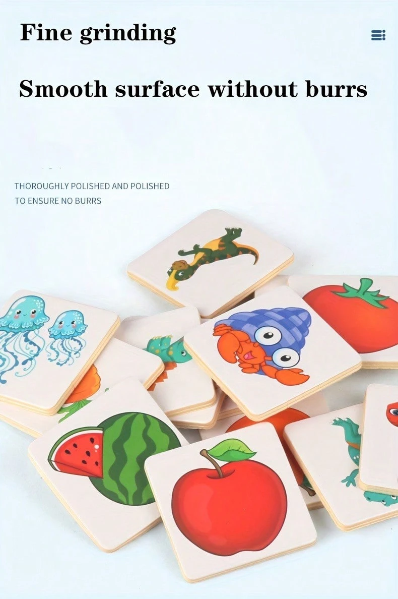 Wooden Puzzle Blocks For A Brain-Teasing Shadow Matching Game. for Sale ...