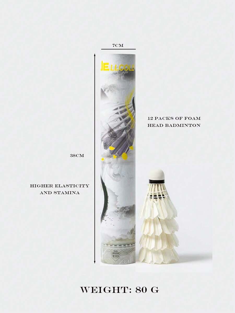 1pc Durable Feather Shuttlecock Bucket, High-Speed Training Badminton ...