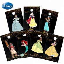 1/6PCS Disney Princess Enamel Lapel Pins Officially Licensed ...