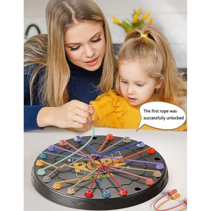 Rope Untying Challenge Board Game Toy, Children's Educational Logic ...