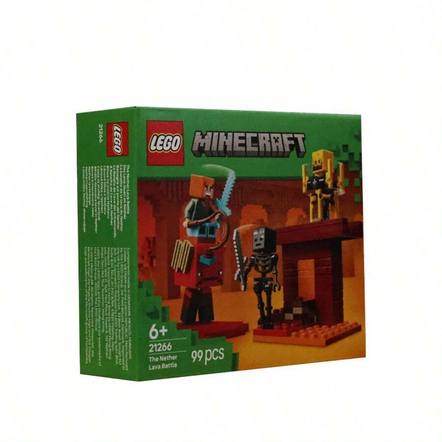 LEGO Lego 21266 Lava Lake Battle Minecraft Serie 2025 Nieuwe bouwstenen ...