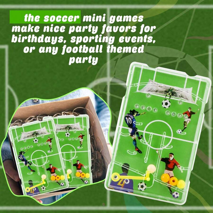 30PCS Mini Pinball Machine Football Maze Puzzles Pinball Games Soccer ...