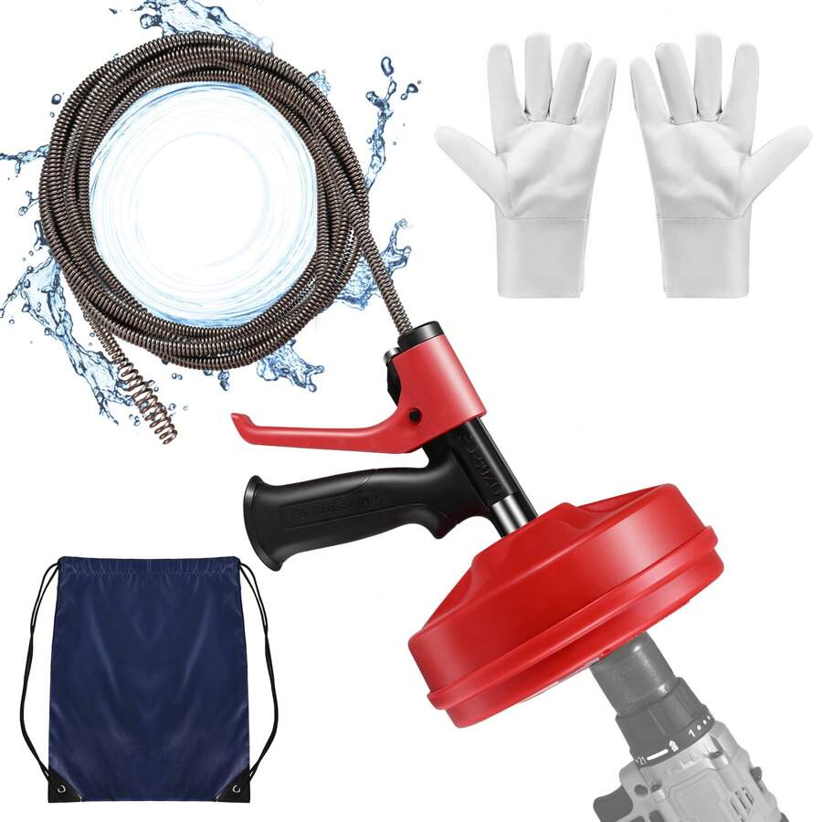 Reusable Pipe Unclogger - Two Application Methods - Fits 3/4 To 1.5 ...