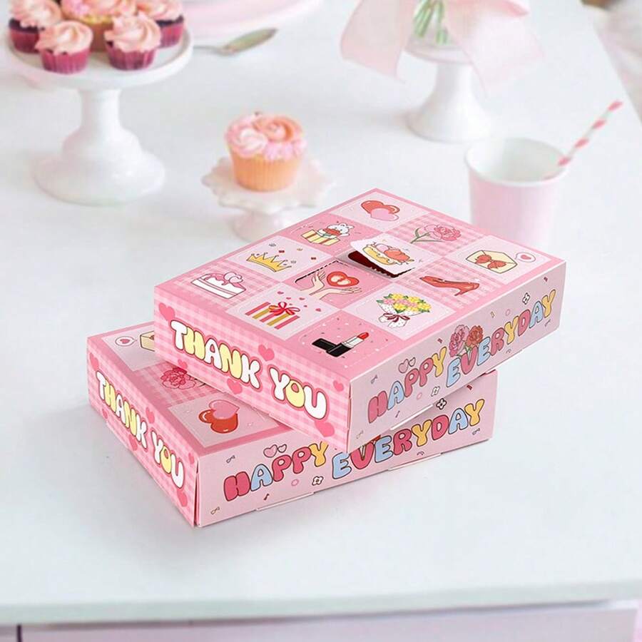 5pcs/Pack Fun Mother's Day Gift Boxes, DIY Surprise Containers, Punchy ...