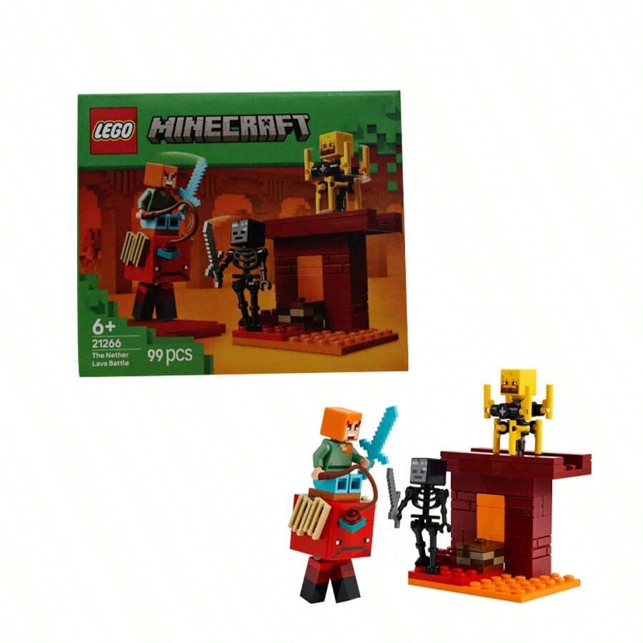 LEGO 21266 Lava Lake Battle Minecraft Series 2025 Nieuwe bouwstenen ...