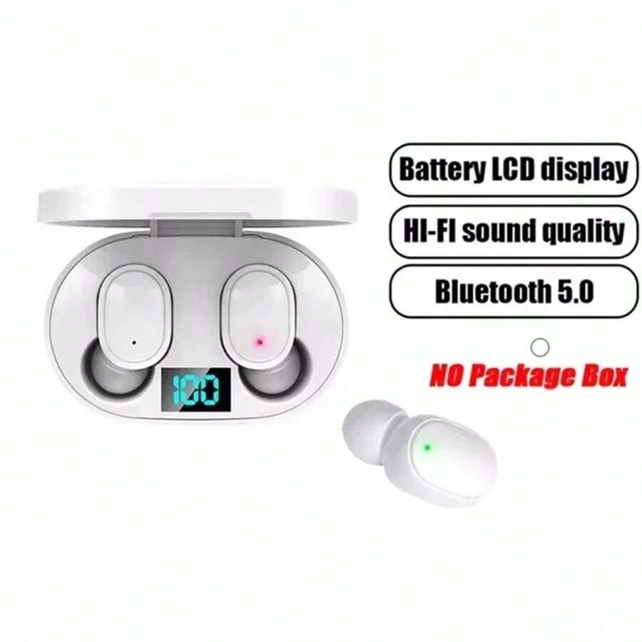 2025 TWS E6S Wireless Bluetooth Headphones Waterproof Noise Cancelling ...
