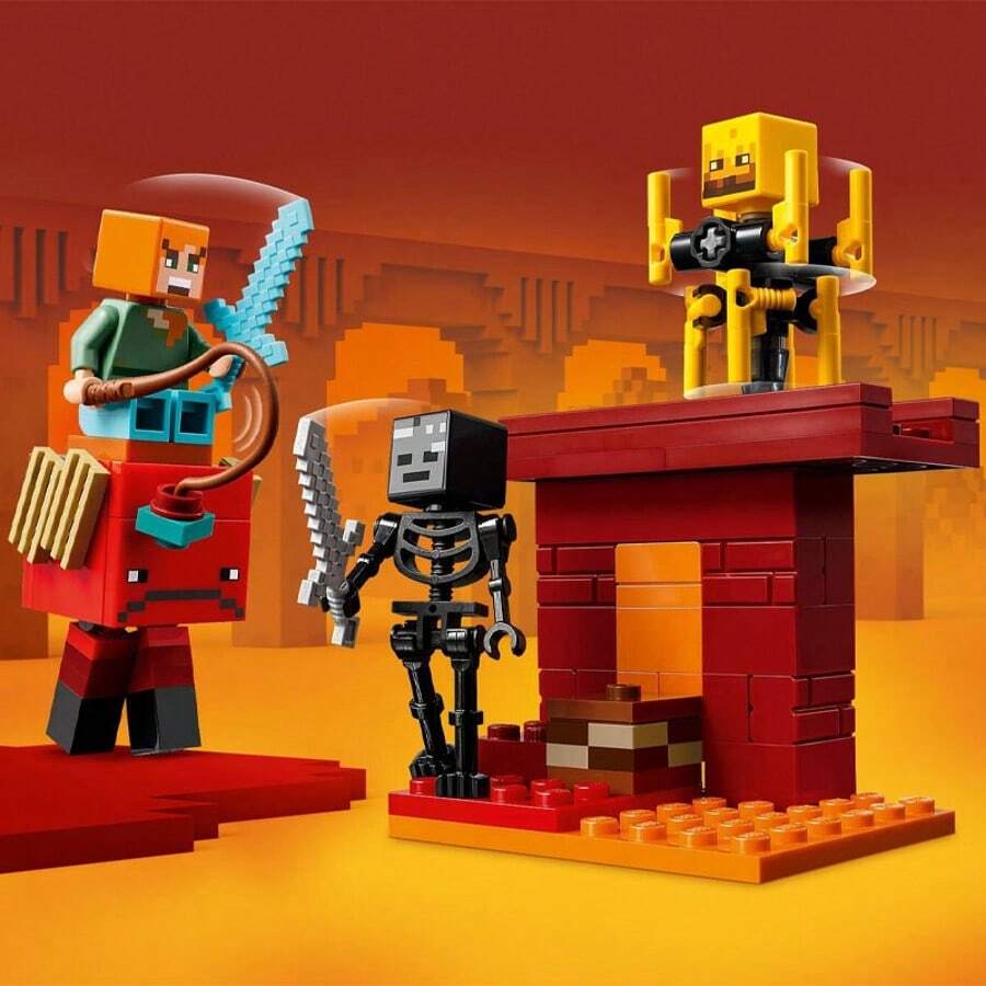 LEGO 21266 Lava Lake Battle Minecraft Series 2025 Nieuwe bouwstenen ...