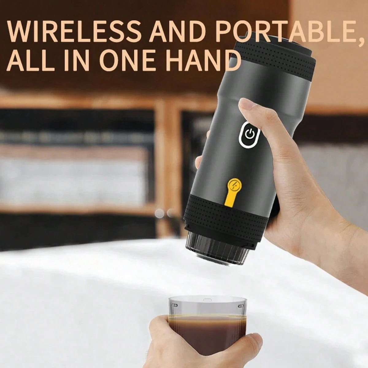 Portable Fully Automatic Espresso Capsule Coffee Machine For Large And ...