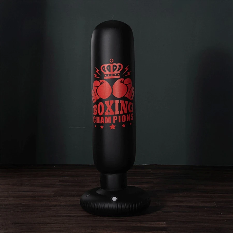 1pc 1.6m Tall Adult & Youth Adjustable Freestanding Inflatable Punching ...