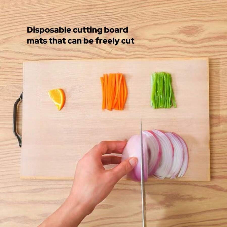 1 Roll Of 118.1*9.45 Inch Disposable Cutting Board Mat, Chopping Board ...