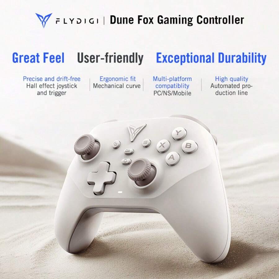 Flydigi Dune Fox Gaming Controller Wireless Gamepad Hall Effect ...