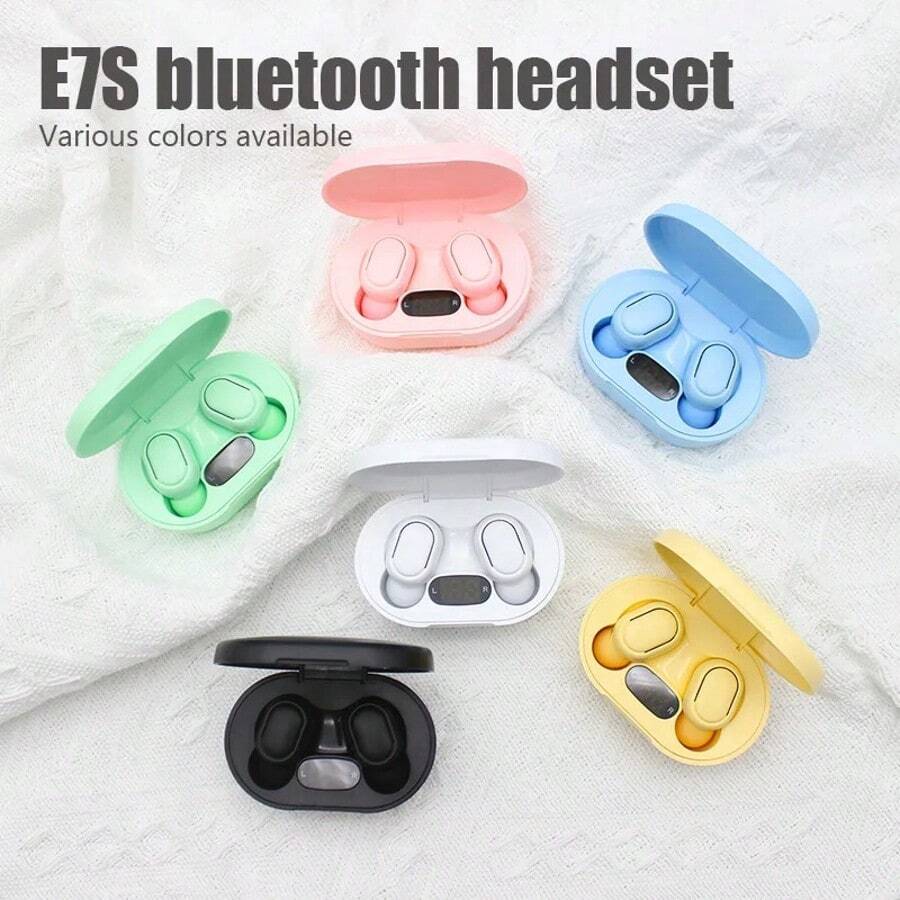 2025 TWS E7S Fone Bluetooth Earphones Wireless Bluetooth Headset Noise ...