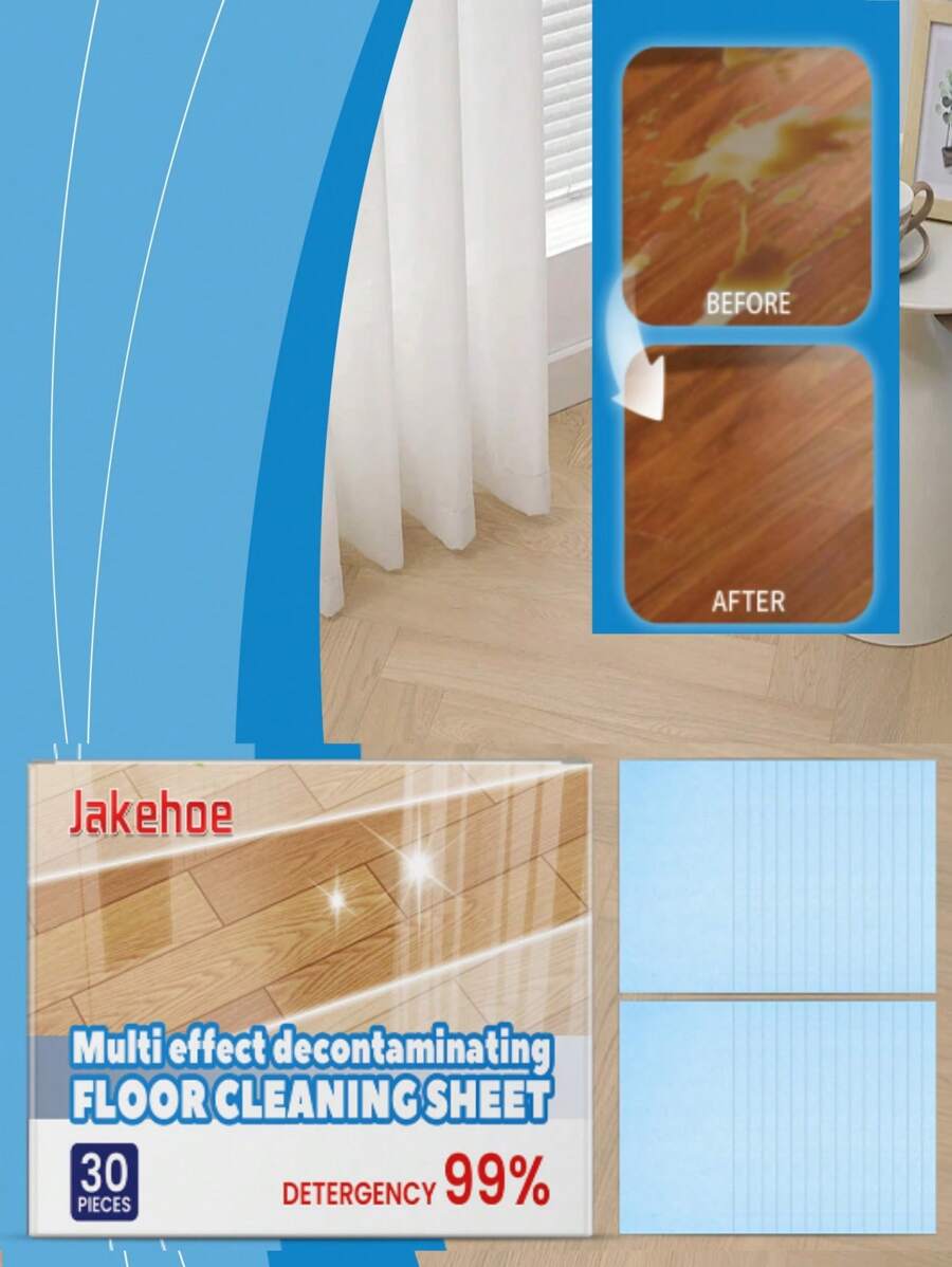 Floor Cleaning Sheet, Household Floor Decontamination And Cleaning ...