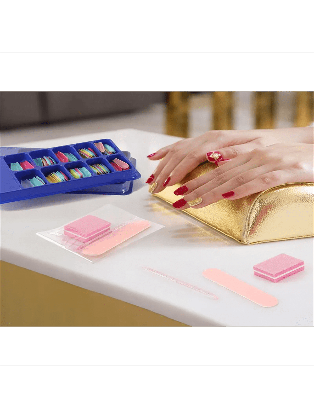 1/10/20 Pieces Disposable Manicure Kit: Mini Nail Files, Buffers, And ...