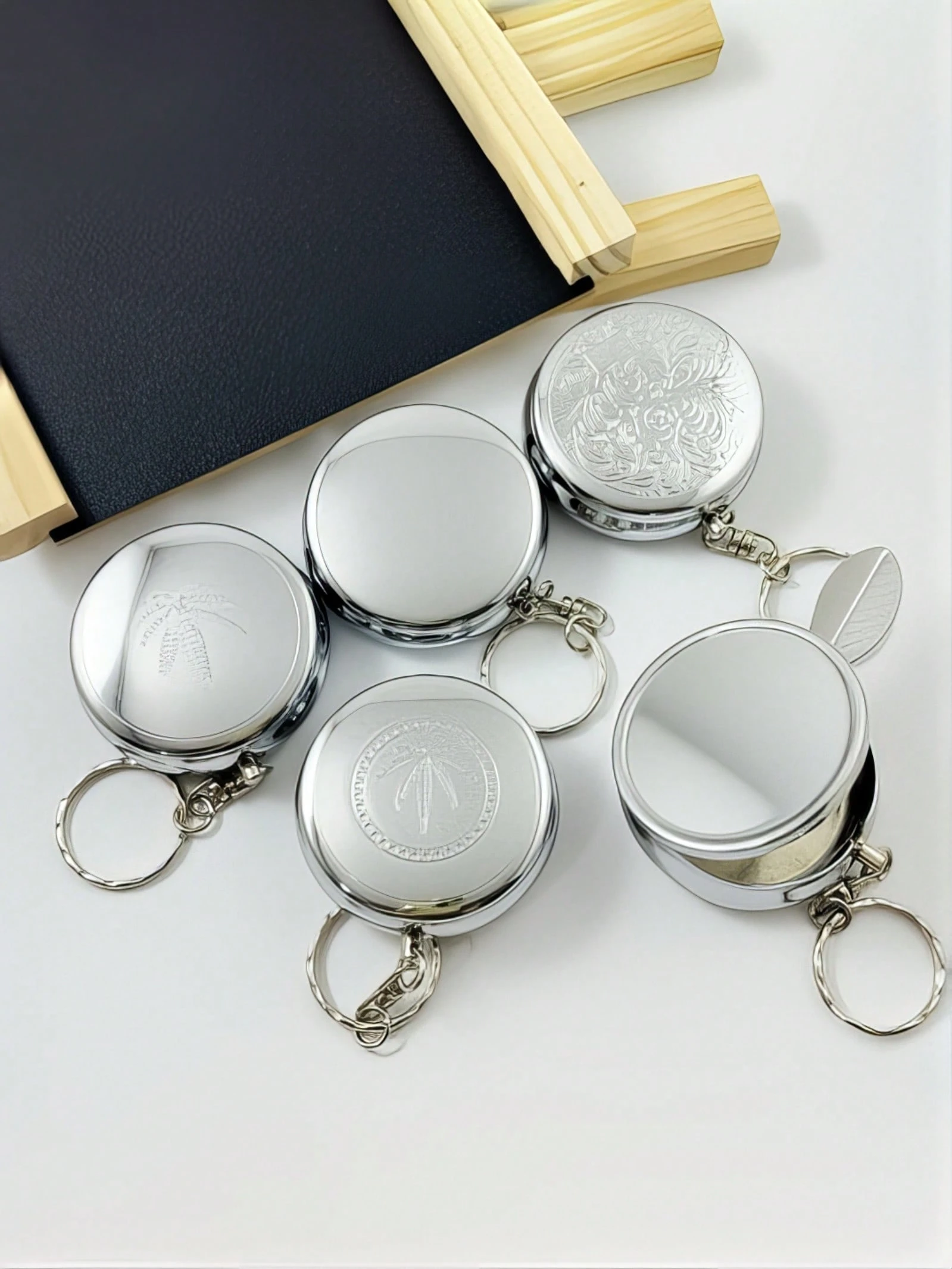 1PC Creative Personalized Stainless Steel Ashtray, Mini Carry-On ...