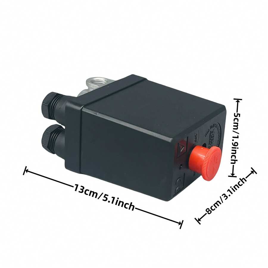 Air Compressor Pressure Switch 90-120psi Automatic Air Pressure Switch ...