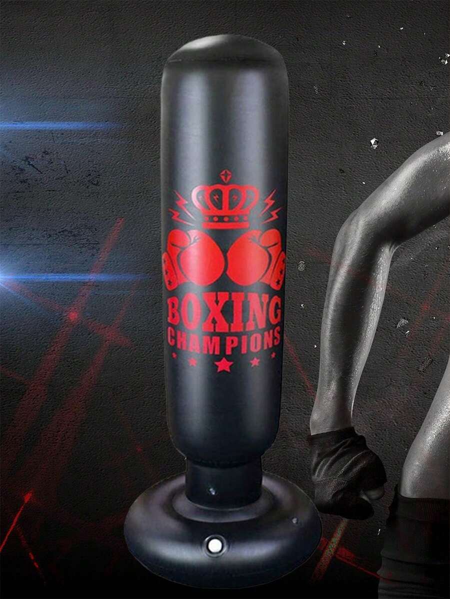 1pc 1.6m Tall Adult & Youth Adjustable Freestanding Inflatable Punching ...