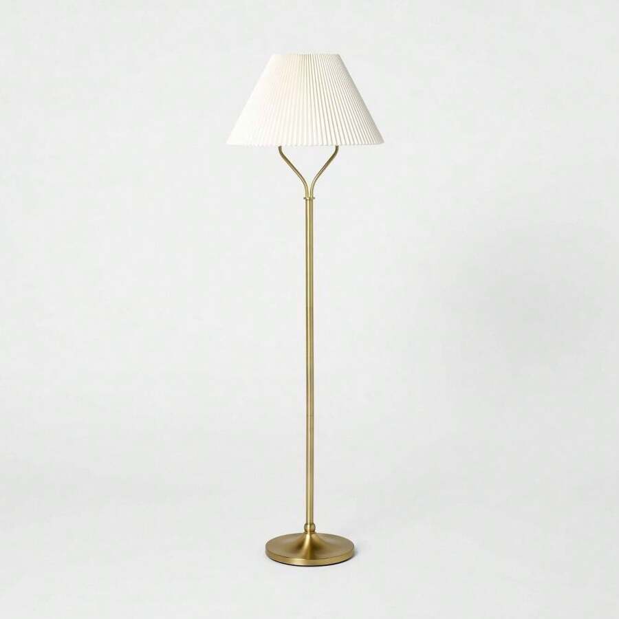 Twisted Metal Stem Floor Lamp - Threshold Designed With Studio McGee ...