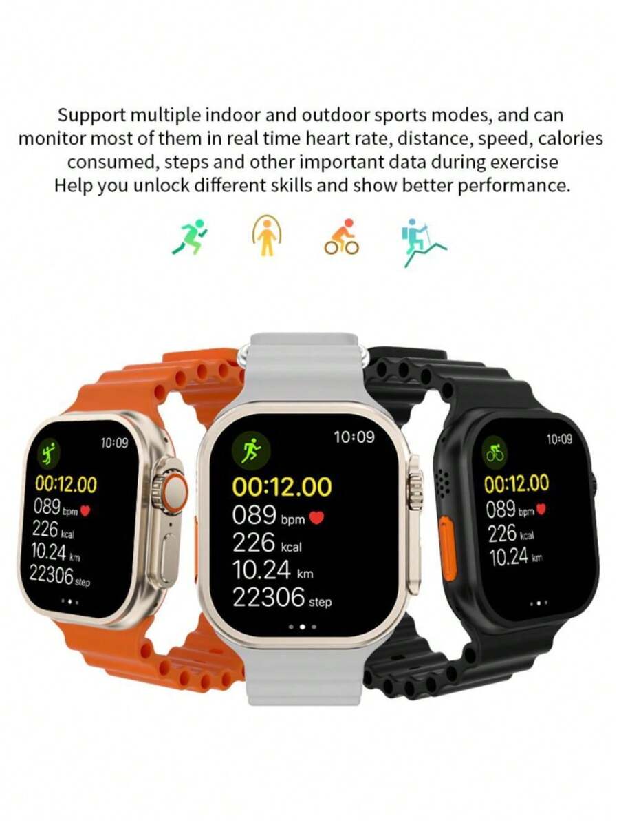 Series 8 T900 Ultra T900 PRO MAX L I9 Ultra Max L900 Ultra 2 Bluetooth Smartwatch | SHEIN South ...