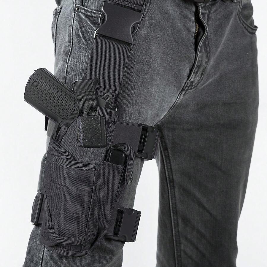 Concealed Thigh Holster, Leg Strap, Multi-Purpose Tactical Leg Pouch ...